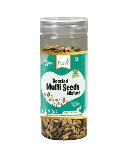 Plant Protein - Roasted Multi Seeds - 5% OFF on 3 Jar (450g) – Purva Bites