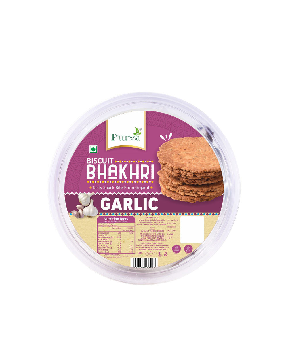 Roasted Bhakhri with 5 Irresistible Flavors - Purva Bites