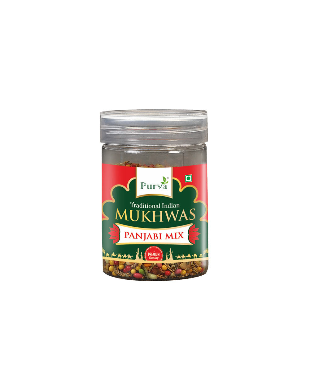 Buy Punjabi Mix Mukhwas (100g Pack) - Classic Mouth Freshner – Purva Bites